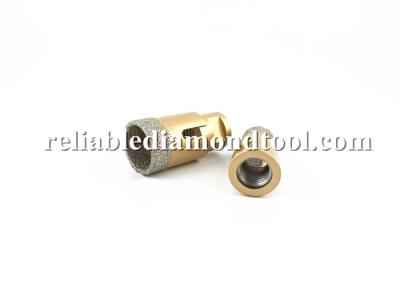 China Vacuum Brazed Diamond Core Drill Bit  Diameter 35mm ( 1-3/8