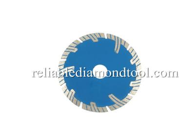 China Dry Sintered Segment Turbo Diamond Blade 4 Inch Cold / Hot Pressed for sale