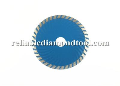 China 105mm Turbo Wave Diamond Saw Blades For Stone Sintered Cold Pressed for sale