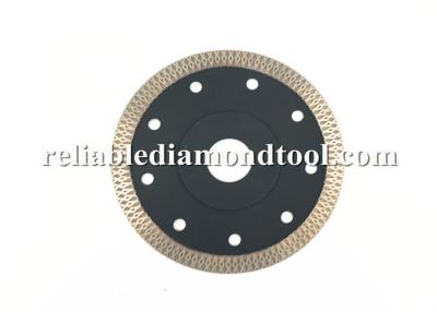 China Super Thin Reinforced Diamond Cutting Blades 13280 rev / min 10mm Segment For Tile Cutter for sale