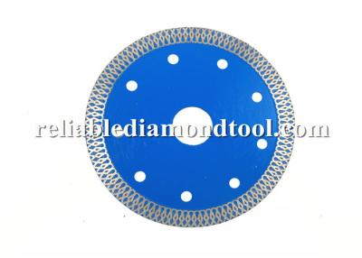 China Super Thin Mesh Diamond Cutting Blades Turbo Rim Hard Tile 115mm Diamond Cutting Disc for sale
