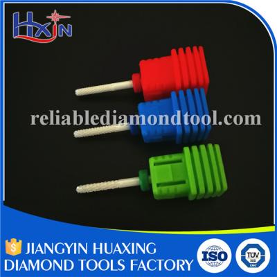 China HXTC-071 Ceramic Nail Bit Small Barrel Ball Shank Diameter 2.35mm for sale