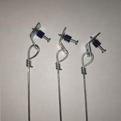 China 6ft 25g/M2 galvanizou o fio do laço do teto do zinco para 1/4
