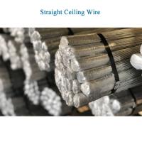 China EG 8ft 12 Gauge Grid Straight Ceiling Wire 50lbs Per Bundle for sale