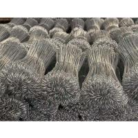 China Electro Galvanized Double Loop Rebar Tie Wire 20cm 45g/ M2 Zinc Coating for sale