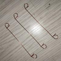 China 4'' 16 Gauge Copper Wire Ties Antierosion Double Loop Reinforcing Work for sale