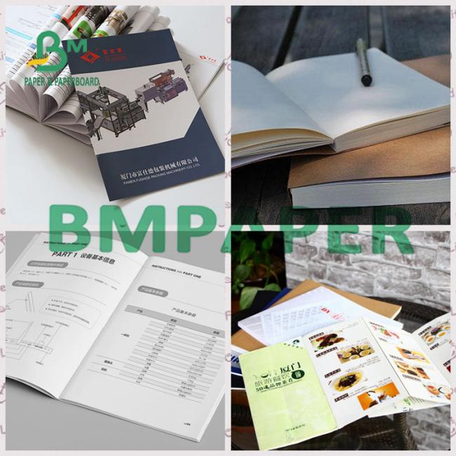 53gsm 70gsm White Bond Uncoated Paper For Advertising Pamphlet