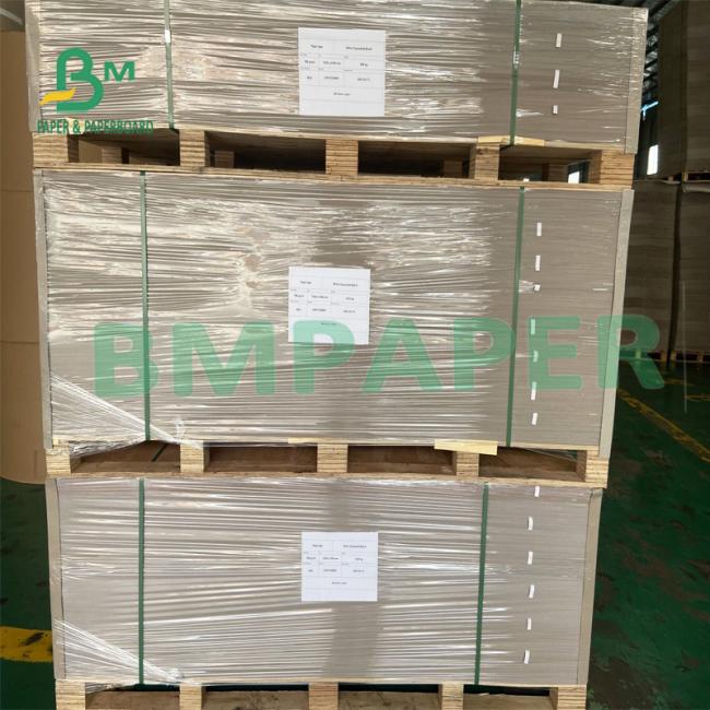 1250gsm 1500gsm Arch 615mm X 860mm Laminated Grey Cardboard For Folders