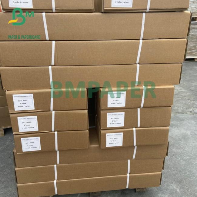 3inches Core CAD Bond Roll 36''x500ft Wide Format Engineer Plotting Paper