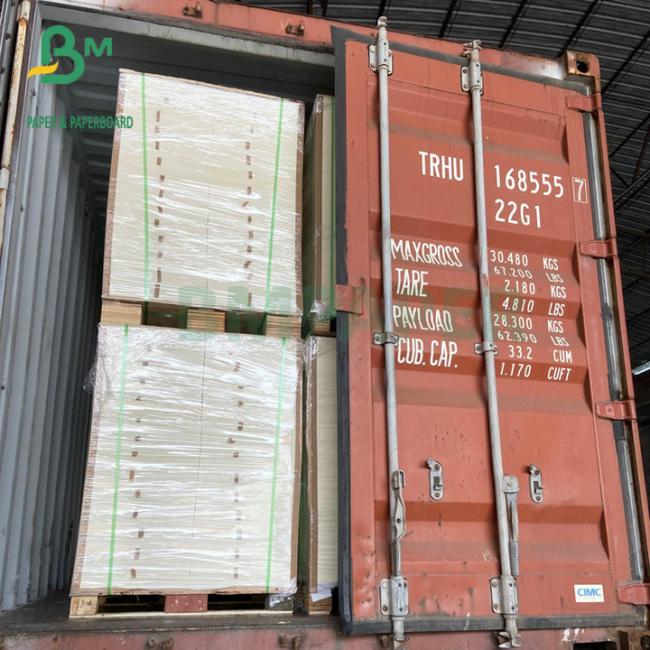 0.7mm 0.9mm Uncoated Paper Board 692mm x 978mm For Beer Coasters