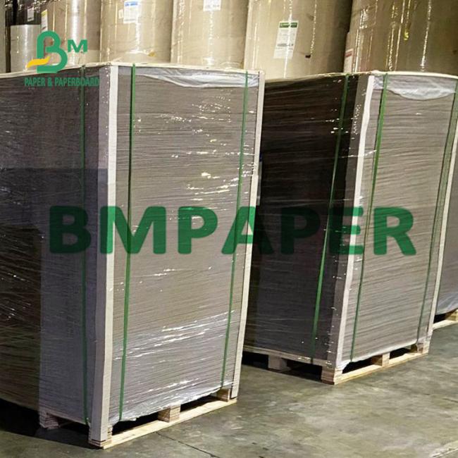 0.45mm - 3.84mm High Stiffness Grey Chipboard Both Sides Grey Back