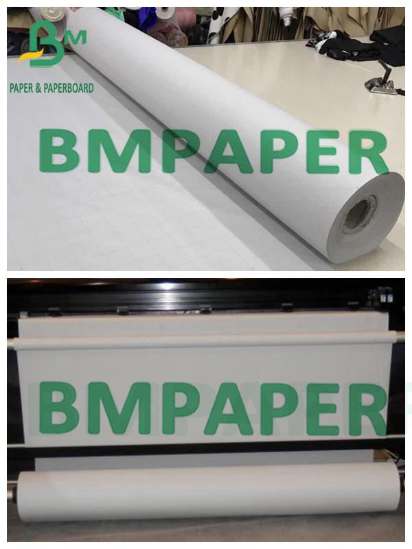 24 inch 36 inch White Garment Plotter Paper For Garment Factory