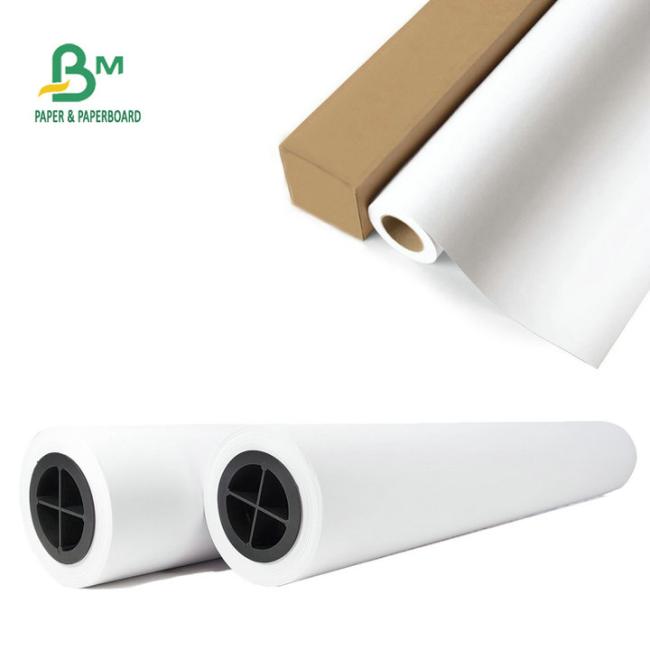 610mm 914mm Width 20# CAD Bond Paper Roll For Architectural Drawing 
