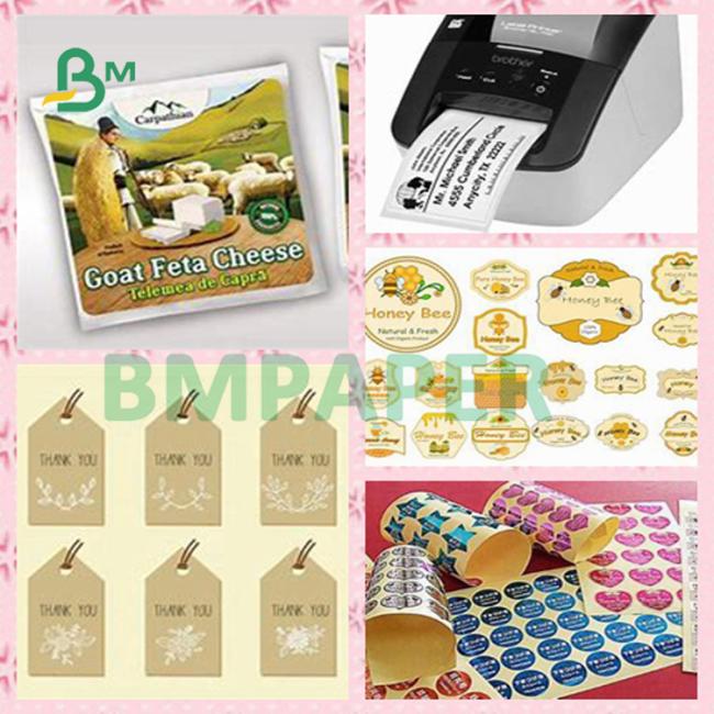 200um - 350um Offset Printing Synthetic Paper Roll For Inject Printer