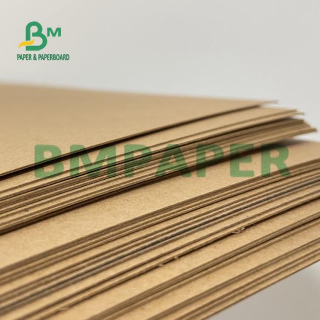 0.5mm 400gsm Reddishness Kraft Paper Offset Printing For Packing Box