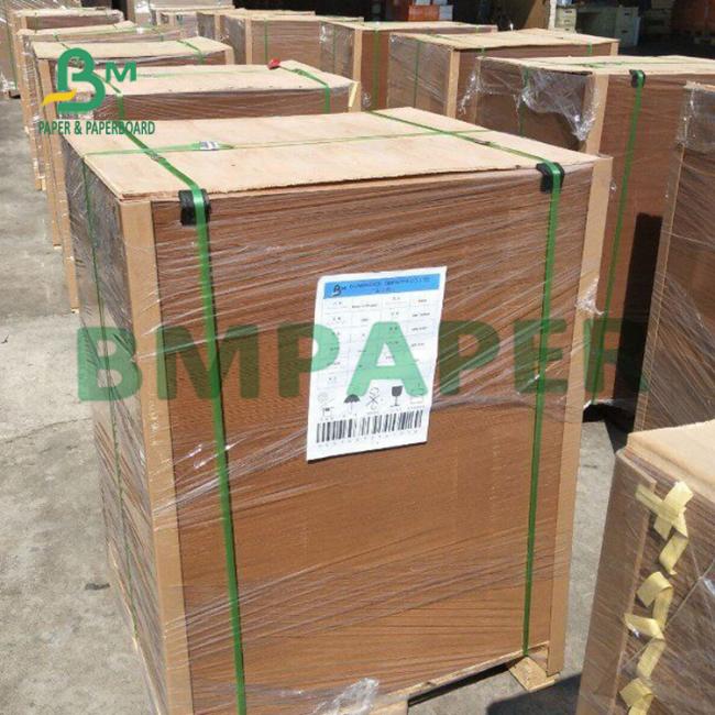 0.5mm 400gsm Reddishness Kraft Paper Offset Printing For Packing Box