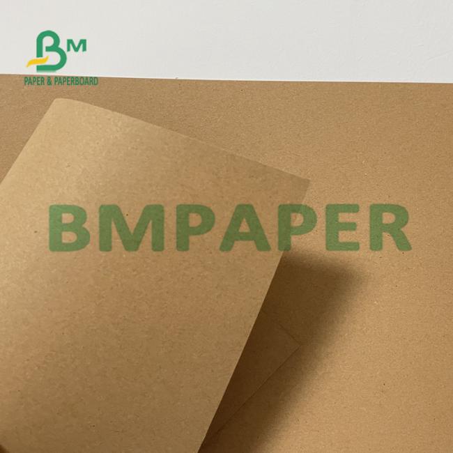 Virgin Reddish Brown Kraft Paper With Roll For Custom Wrapping Boxes