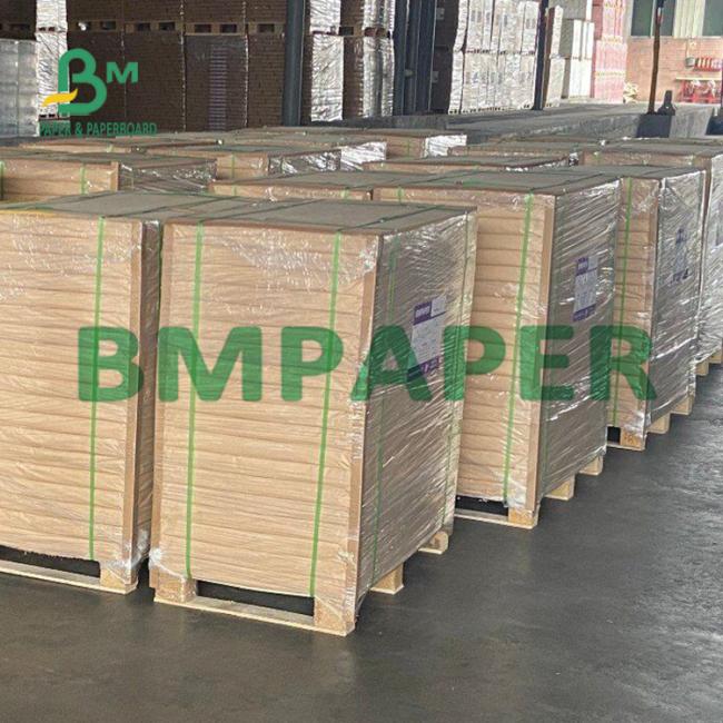 Virgin Reddish Brown Kraft Paper With Roll For Custom Wrapping Boxes