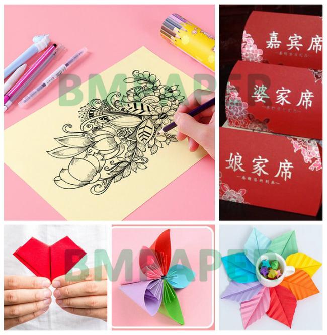 70gsm 80gsm Bristol Board Drawing Paper Sheets For Sticky Notes 61 x 86cm