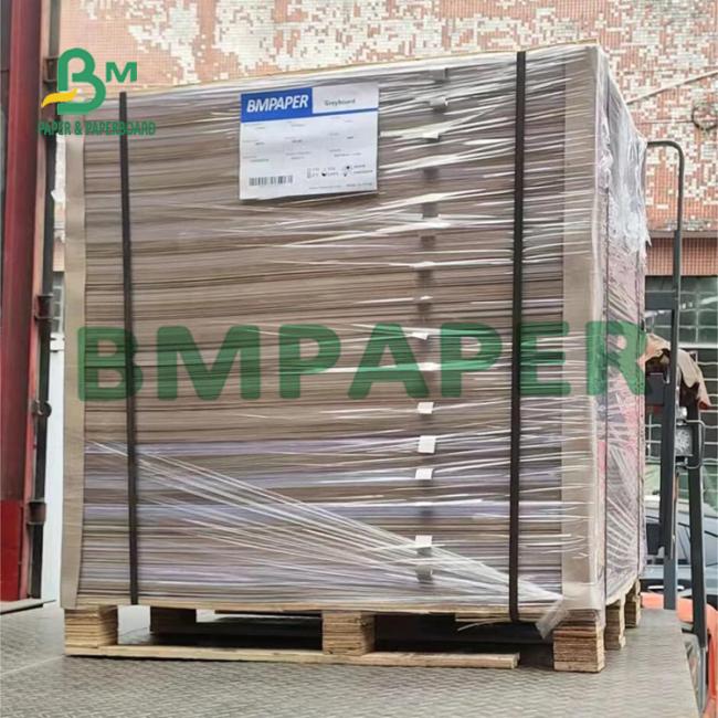 3.0mm 1750g Grey Cardboard Chipboard For Photo Frame Backing