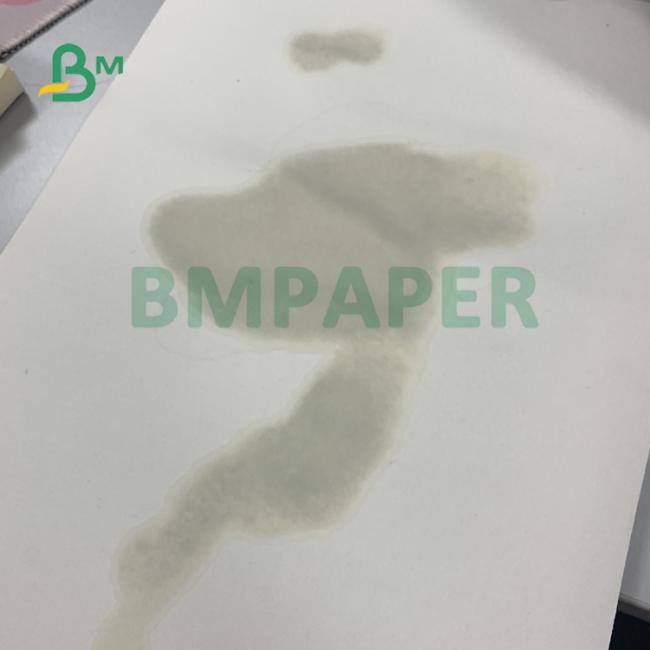 0.7mm Natural White Cup Coaster Board Good Water Absorption 460mm X 610mm