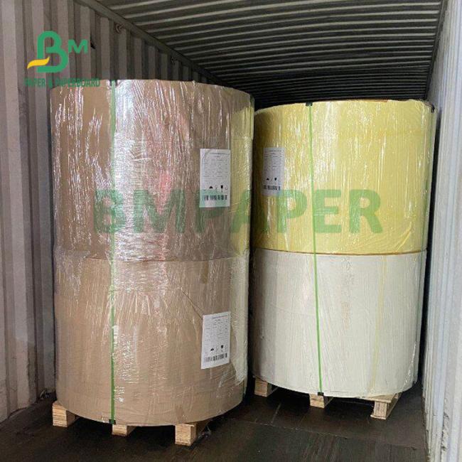  240gsm + 15 PE Cup Stock Paper Board For Beverage Cup Good Stiffness 70mm 85mm