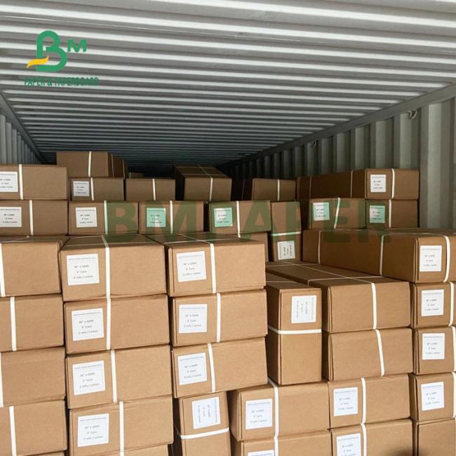 chorro de tinta del trazador de 20lb Papel para la impresora ancha del formato imagen de sostenido de 24