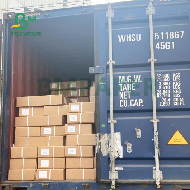 공학 610 밀리미터 Ｘ 150m을 위한 80gsm 일 측 푸른 CAD 플로터 종이