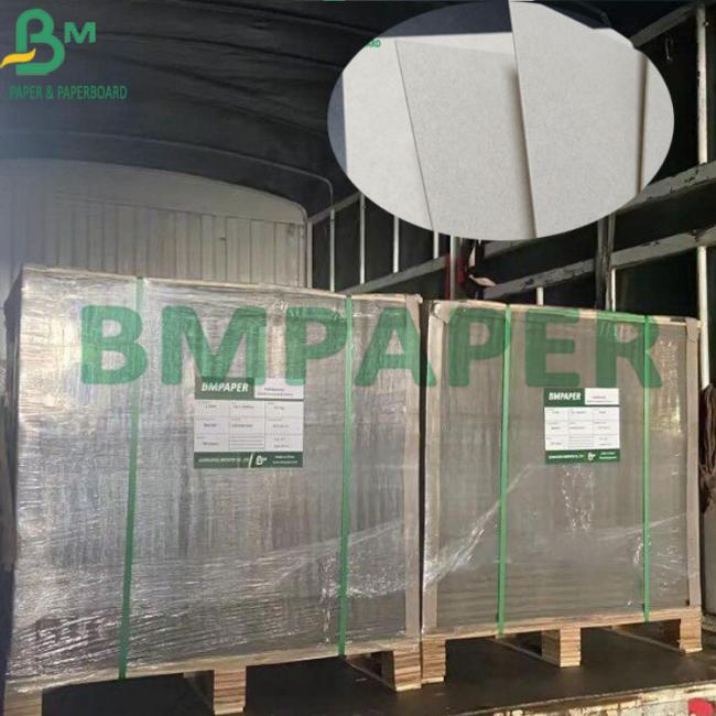 Eco - Friendly 1000mm Thickness Grey Board High Hardness Straw Board Sheets