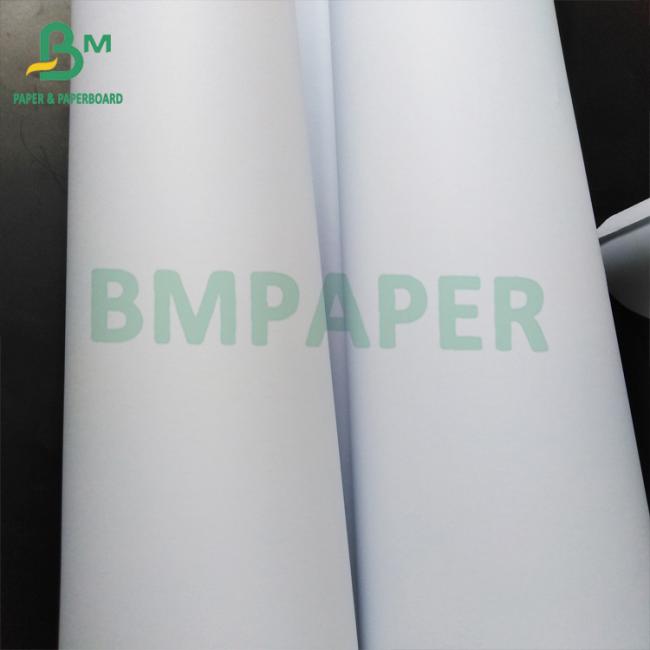 70gsm Drawing Patterns Uncoated White Plotter Paper 60" Rolls