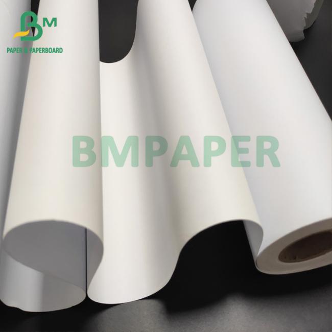 24" x 150' ( 5 pack ) 20lb Uncoated CAD Paper Rolls Bright White Paper