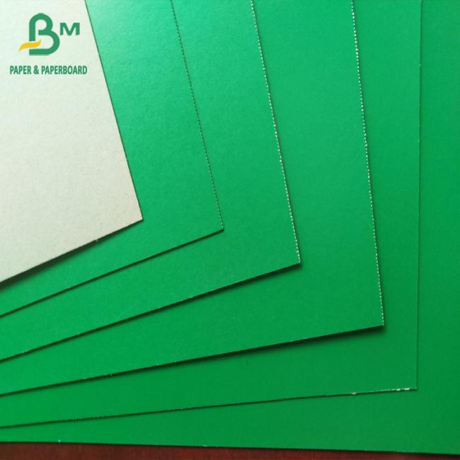 File Folders Cardboard 1.2mm Green Lacquered Top Grey Back Paper Board