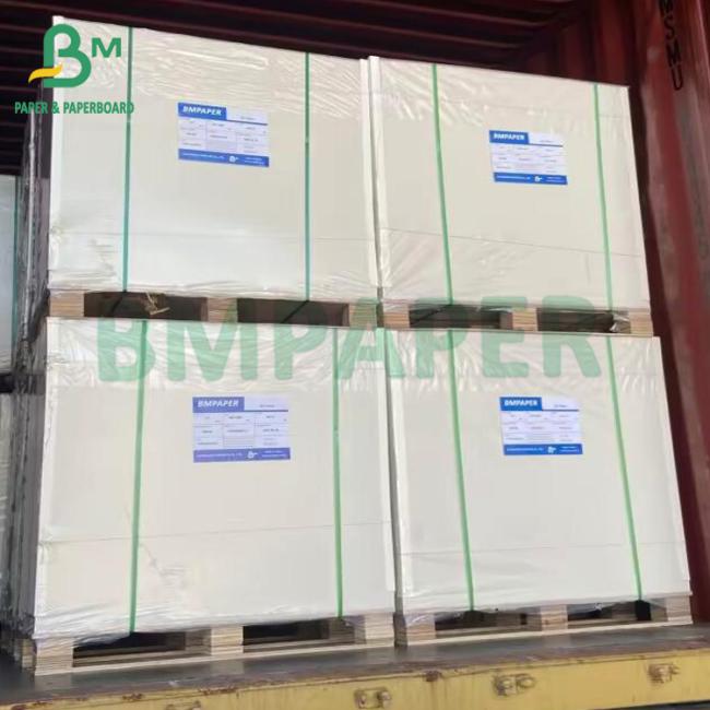 White Cardboard Ivory Board Paper 250gsm C1S FBB Cover Stock Board