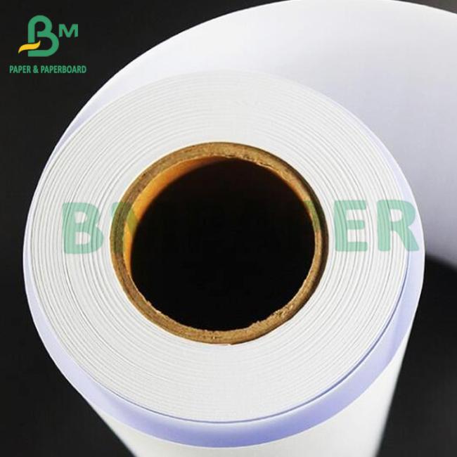 36" X 150' Plotter Paper 20 Lb Uncoated White Paper 2" Core Rolls