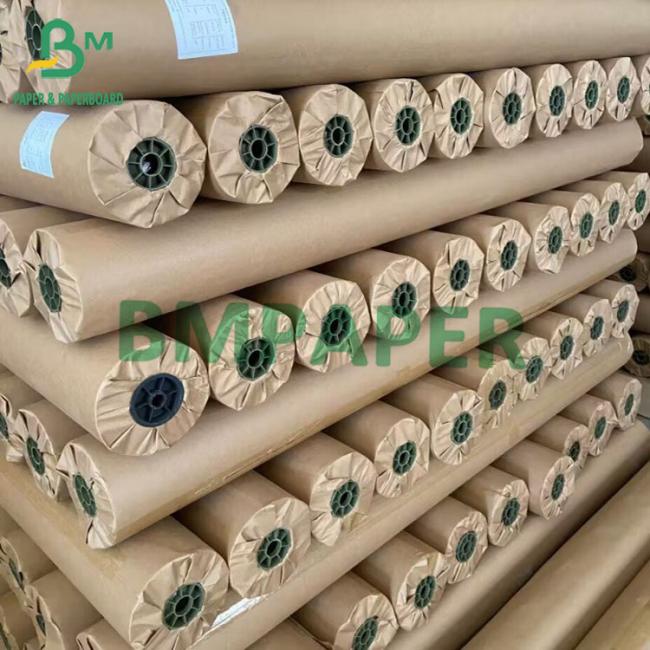 42gsm 45gsm Greyish White Plotter Paper Roll For Clothes 62