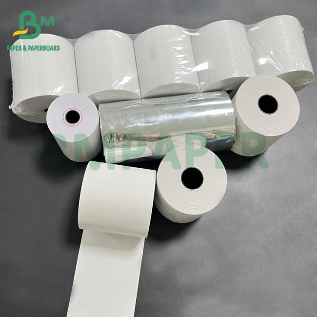 55gsm POS Receipt Thermal Paper Roll With 80mm * 75mm / 60 / 80m
