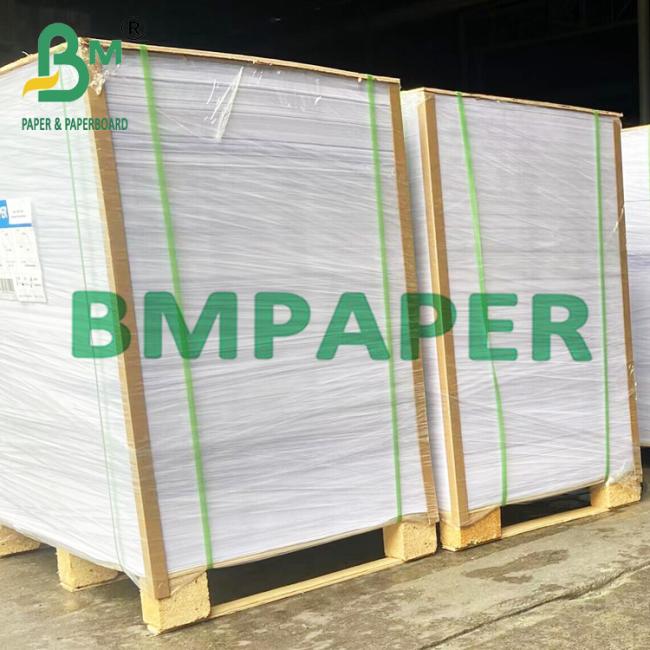 52x74cm White Playing Card Paper For DIY Game Cards With Blue Core