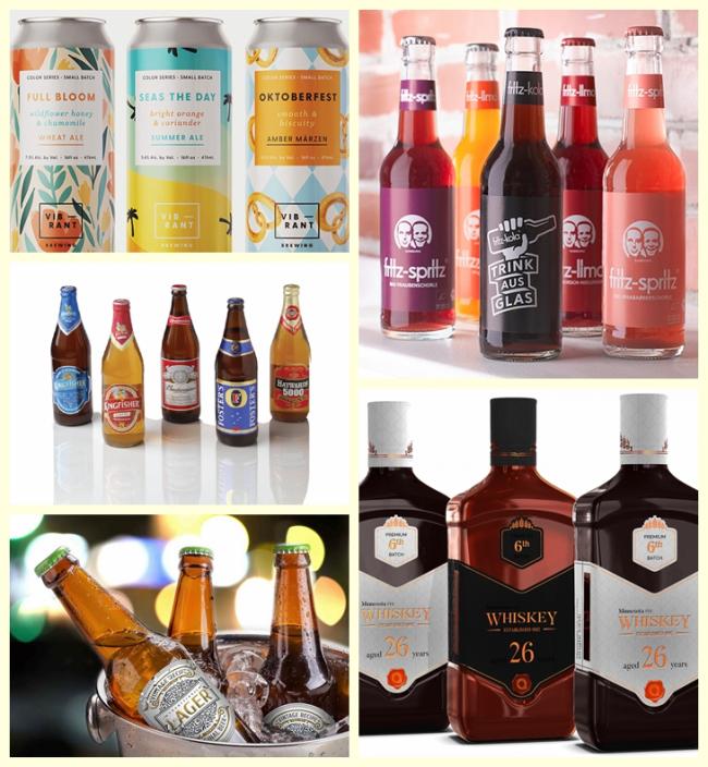 Wer Strength White & Metallized Paper for Beer Bottle Label Printing