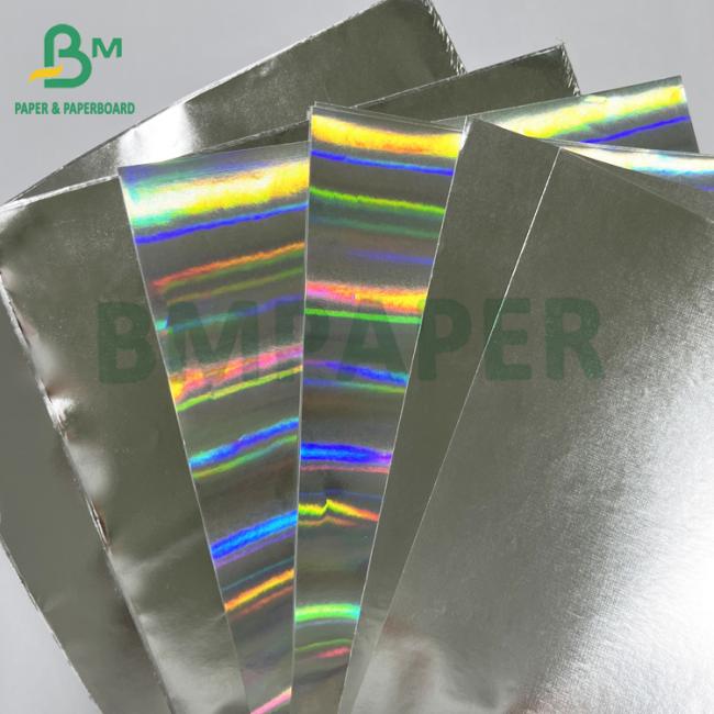 Good Printability 60gsm Silver Metailzed High Wet Strength Paper