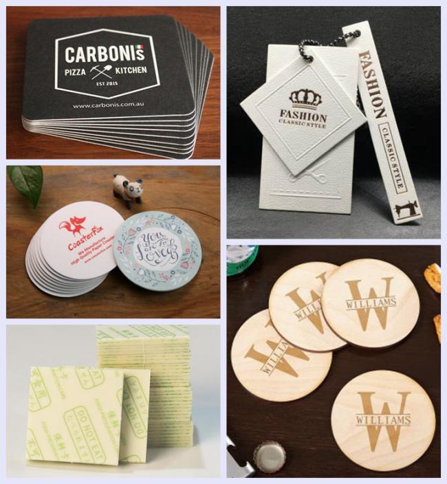 Super Absorbent Bar Coaster Board 0.055pt 1.4mm For Drink Coasters
