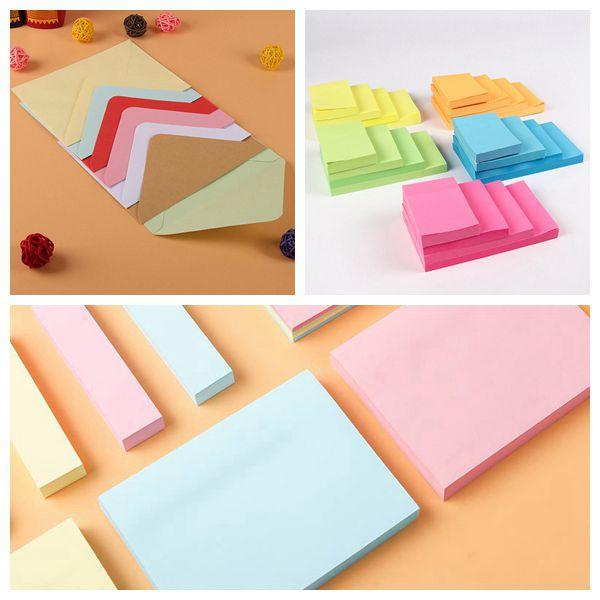 High Smoothness And Opacity Color Offset Printing Paper For Post-It Notes