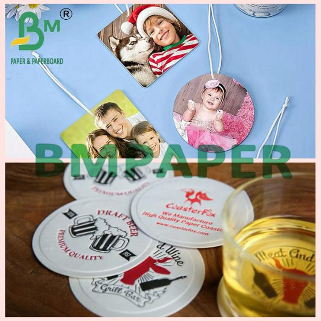 0.4 - 0.7mm Absorbent Fragrance Paper Without Optical Brightening Agents For Air Freshener