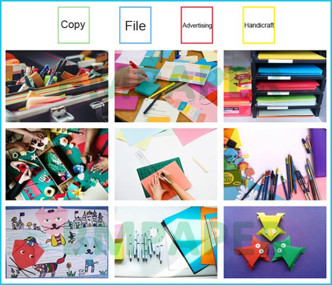 230gsm Multiple Colored Board Paper Binding Cover High Stiffness 22