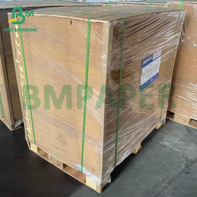 Brown & White High Tensile Sacks Kraft Paper 80gsm 90gsm Extensible Kraft Paper