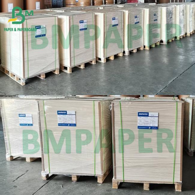 Brown & White High Tensile Sacks Kraft Paper 80gsm 90gsm Extensible Kraft Paper