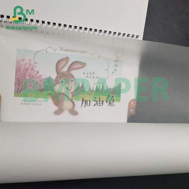 60gsm 24"  36" White Tracing Paper Transparent Copying Paper For Tracing And Drawing
