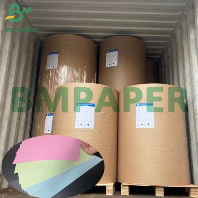 180g A4 A3 Size Colorful Good Stiffness Kraft Paper Offset Printing Card In Roll