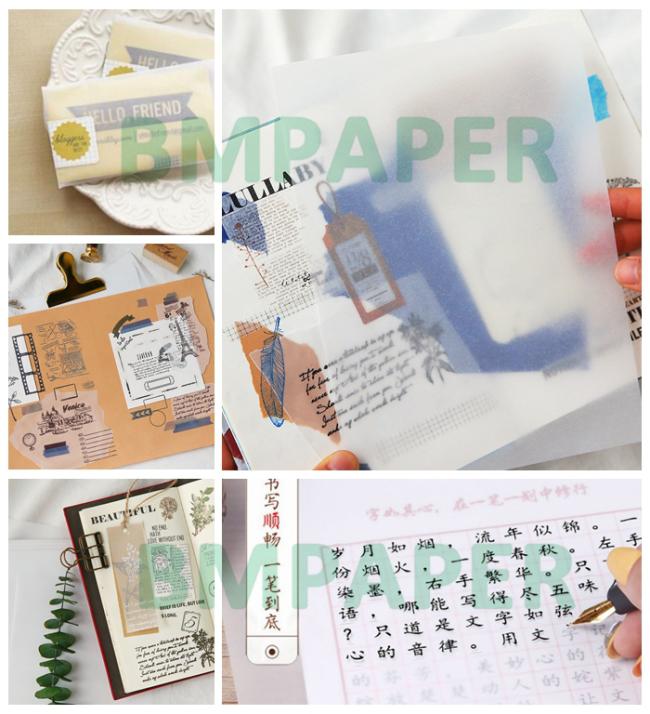 90gsm 100gsm Semi Transparent Tracing Paper For Calligraphy Copy A0 A1