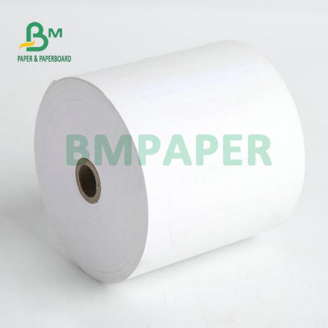 70gsm 80gsm Thermal Paper Jumbo Roll Glossy Paper Customized Size 