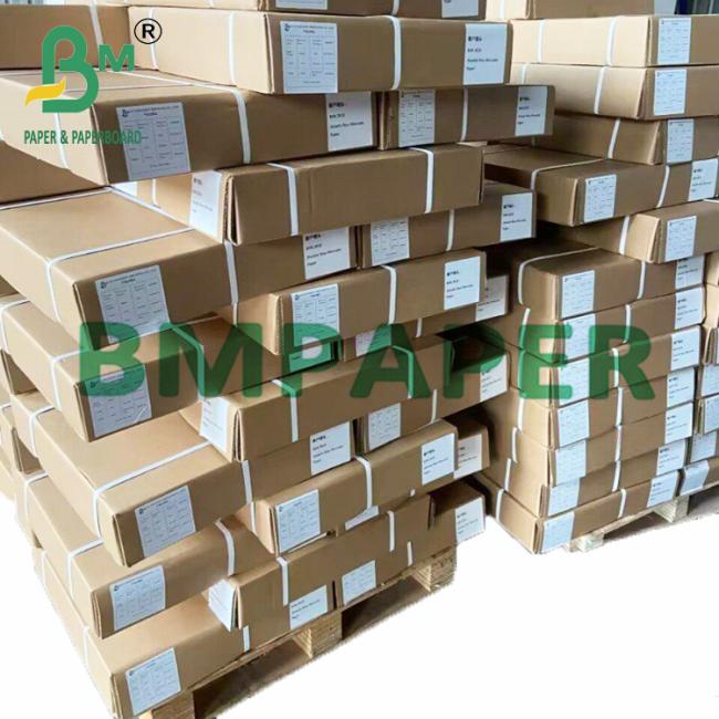 36" x 500ft 3" Core 20lb White Bond Paper For Wide Format Inkjet Printers